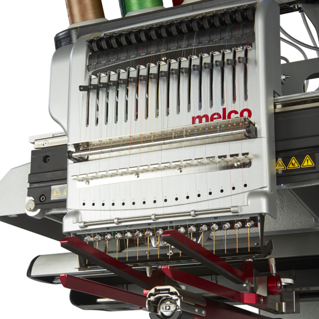 Melco EMT16X Four Head Embroidery Machine with Flex+ - Amaya Sales UK