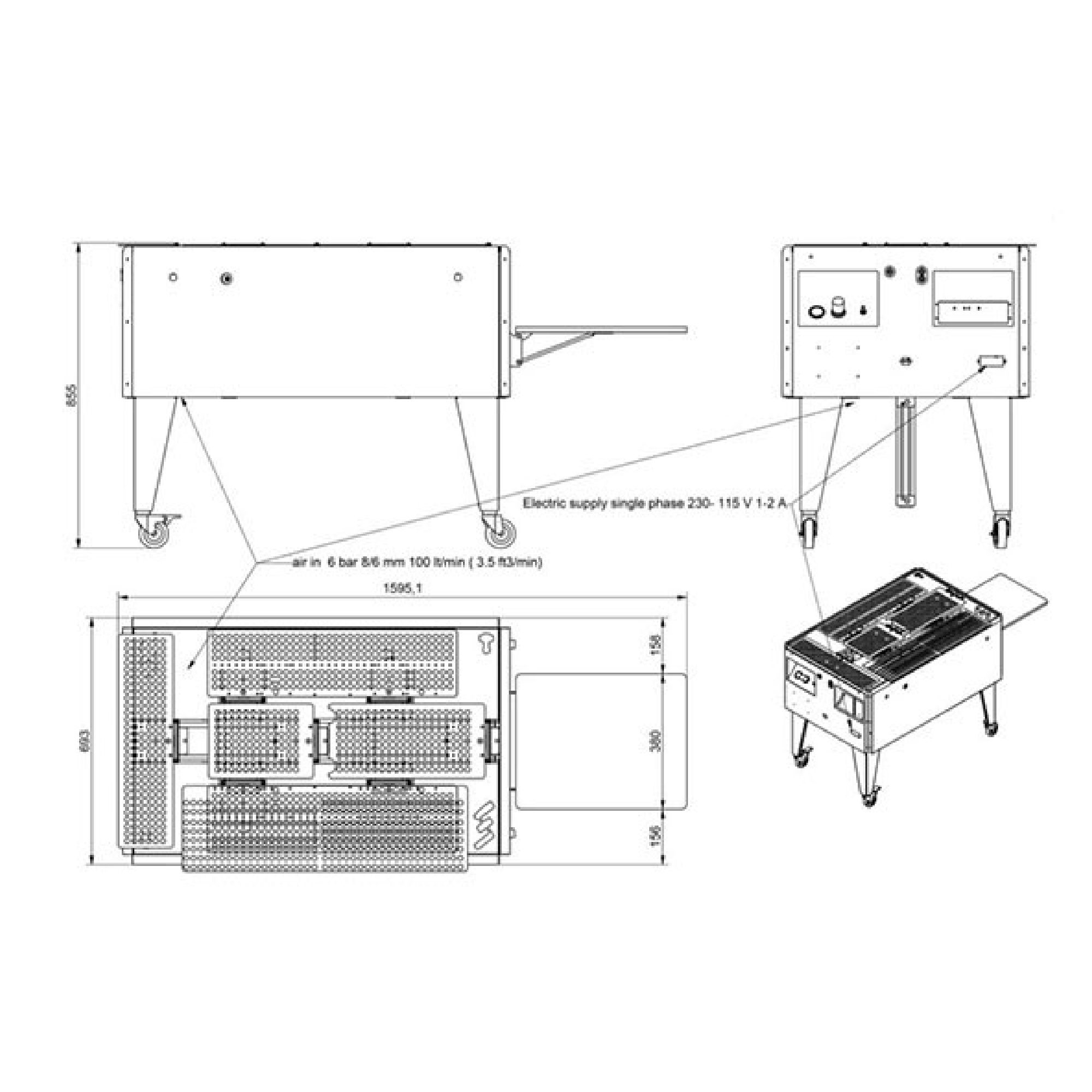 Speedy T Folding Machine - Amaya Sales UK